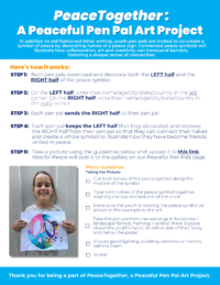 Peaceful Pen Pals Project